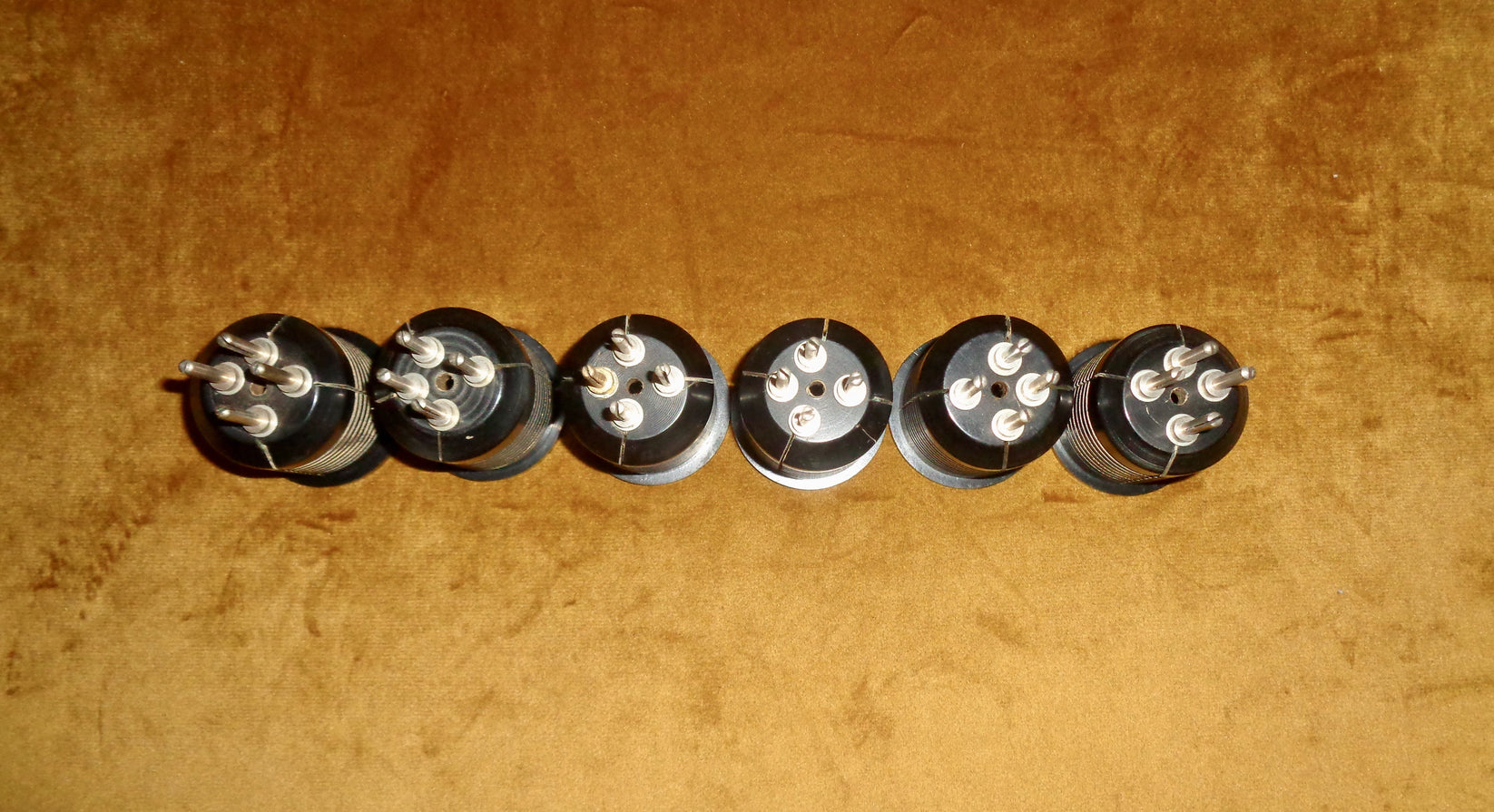 1920s Set of Six McMichael Hesketh MH Barrel Type HF Transformers ...