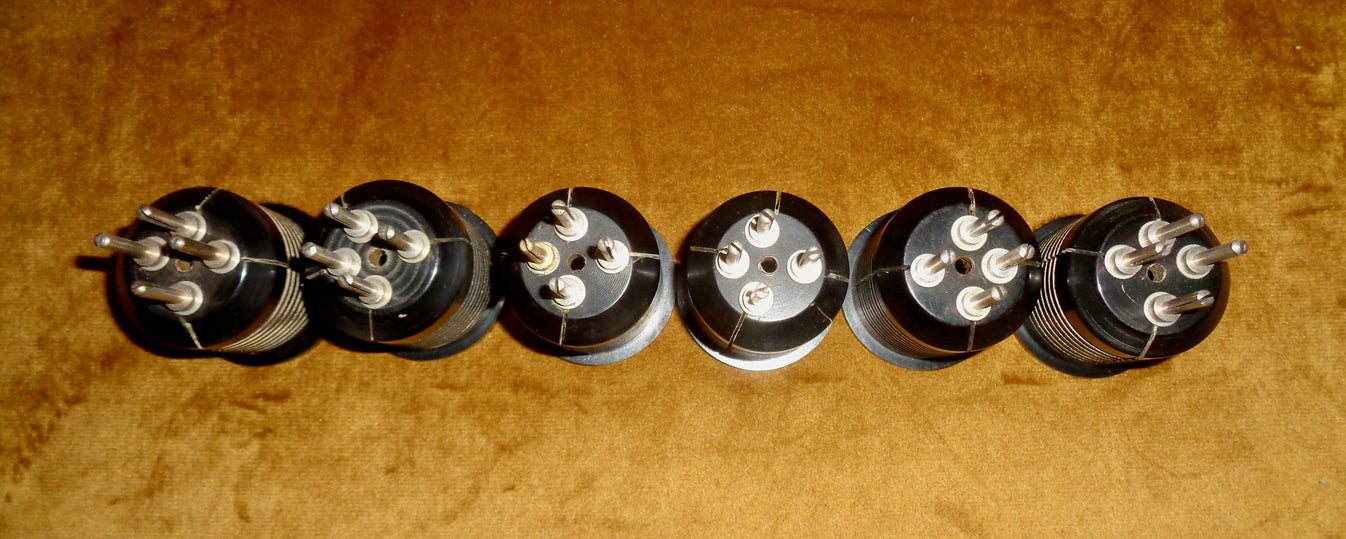 1920s Set of Six McMichael Hesketh MH Barrel Type HF Transformers ...