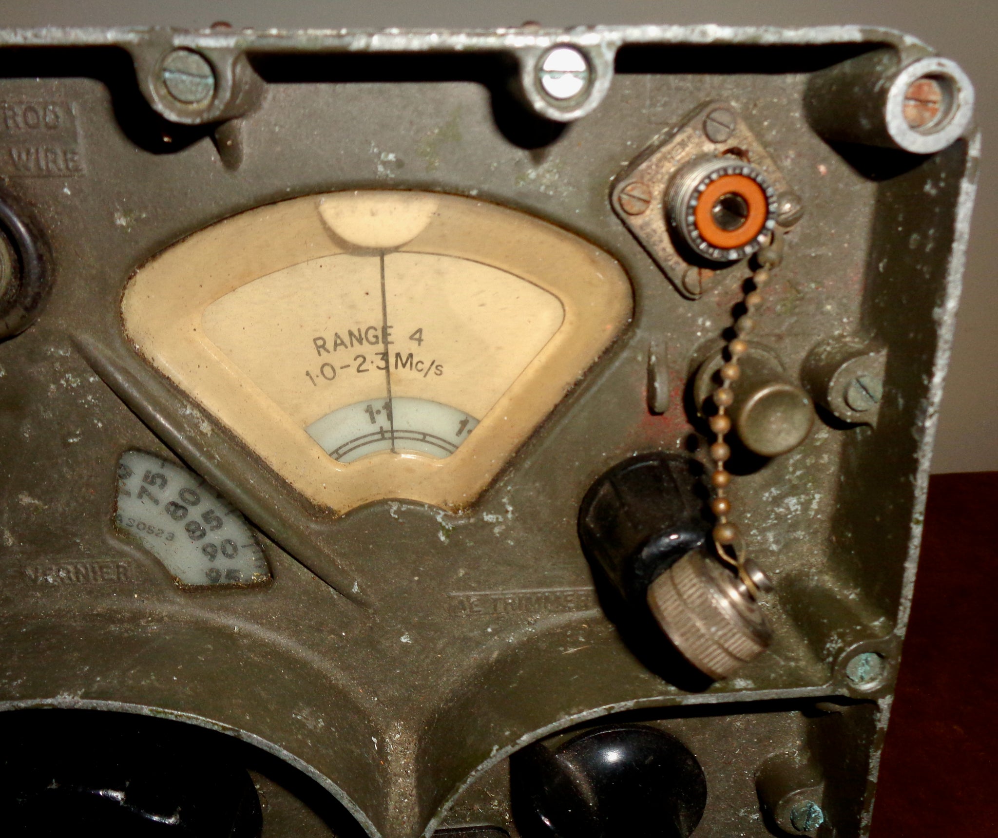 1940s Military R209 Radio Reception Set Telegraftropperns SMB Station ...