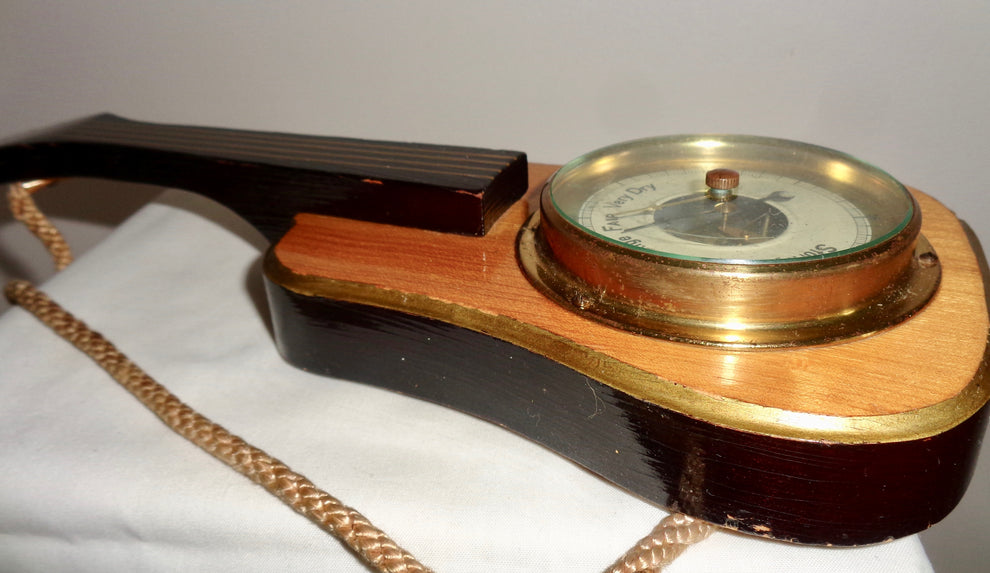 Guitar Shaped Barometer Vintage Souvenir/Touristware – Mullard Antiques ...