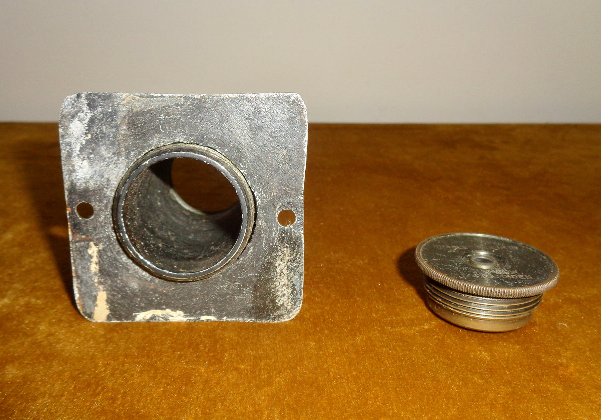 Vintage Charles Frank Ramsden Instrument Eyepiece 1/4" In Black Coated ...