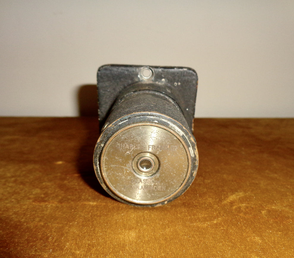 Vintage Charles Frank Ramsden Instrument Eyepiece 1/4" In Black Coated ...