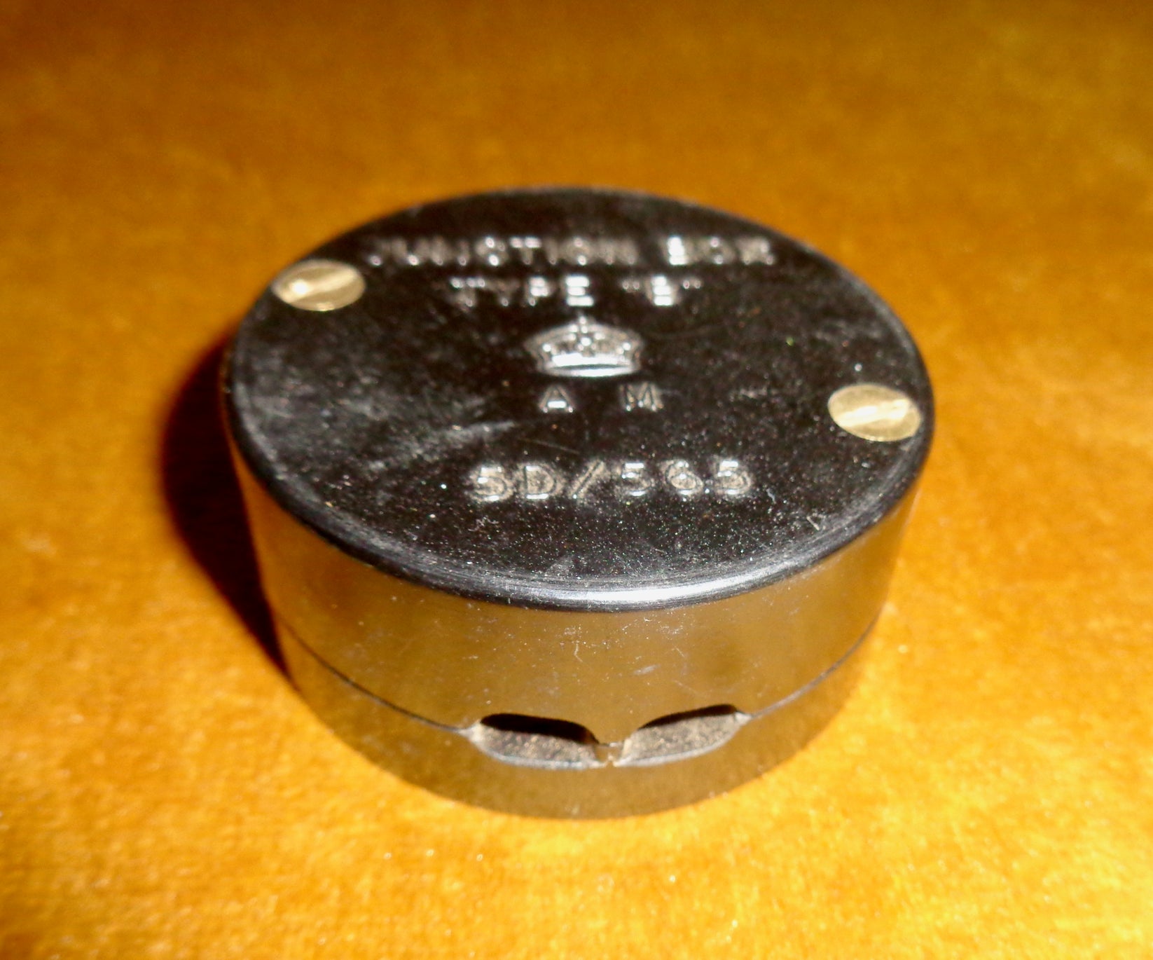 Vintage RAF Aircraft Armament Junction Box Type B. Air Ministry Refere ...