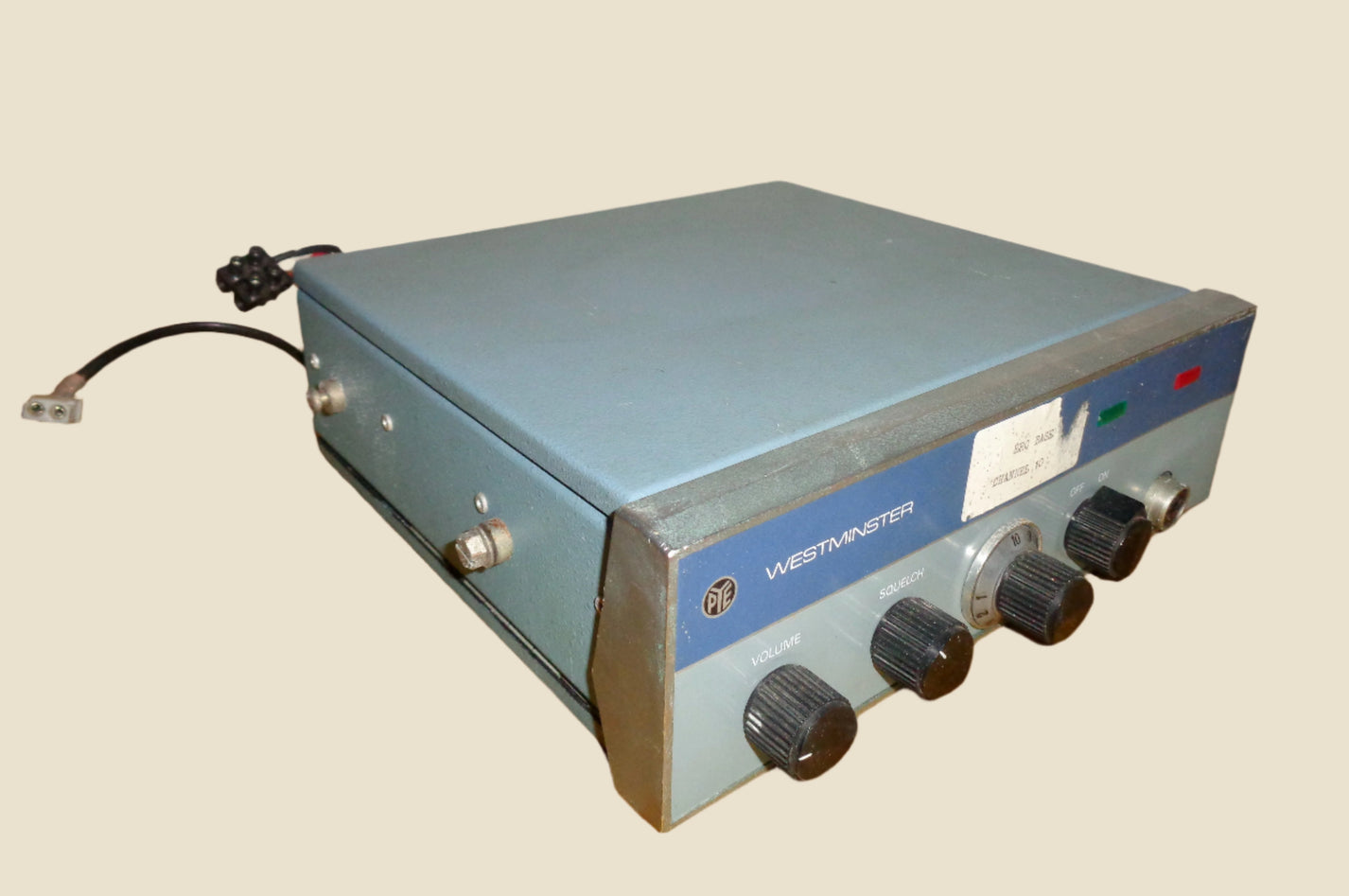 1960s Pye Westminister W15FM Vehicle Private Mobile Radio PMR – Mullard ...