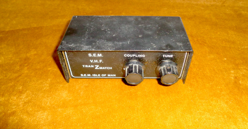 Vintage SEM VHF Tranzmatch VHF Antenna Tuner – Mullard Antiques and ...