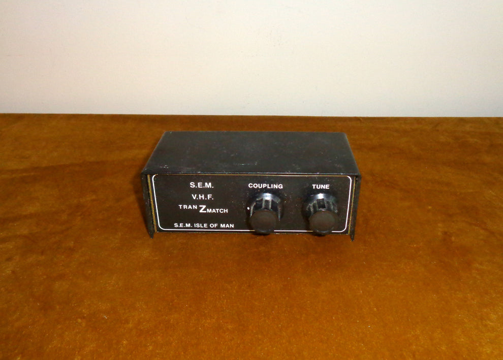 Vintage SEM VHF Tranzmatch VHF Antenna Tuner – Mullard Antiques and ...