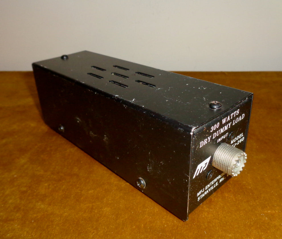 MFJ-260 300 Watts Dry Dummy Load – Mullard Antiques and Collectibles