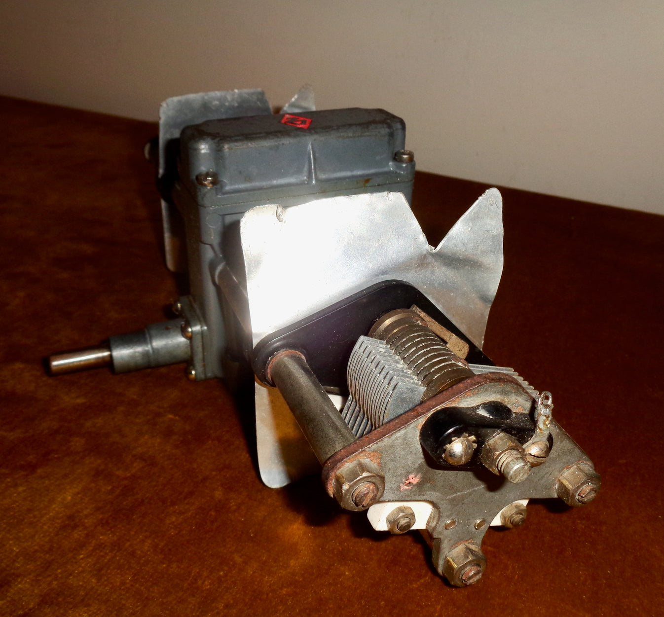 National Precision Condenser PW-4, HRO, 4-section Tuning Gang, Gearbox ...