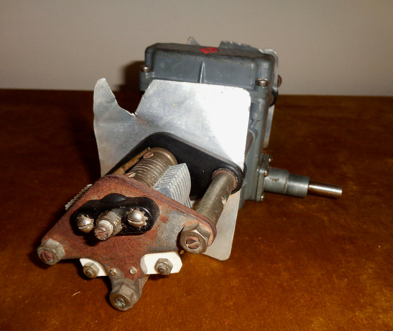 National Precision Condenser PW-4, HRO, 4-section Tuning Gang, Gearbox ...