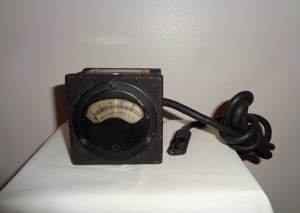 WW2 US Army Signal Corps Milliammeter Test Set I-139-A – Mullard ...