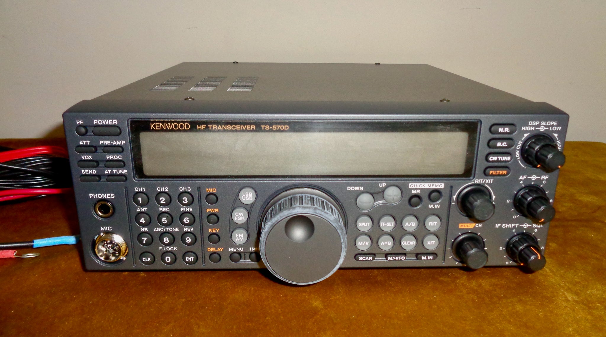 Kenwood TS 570D HF Transceiver. New in Its Original Packaging – Mullard ...