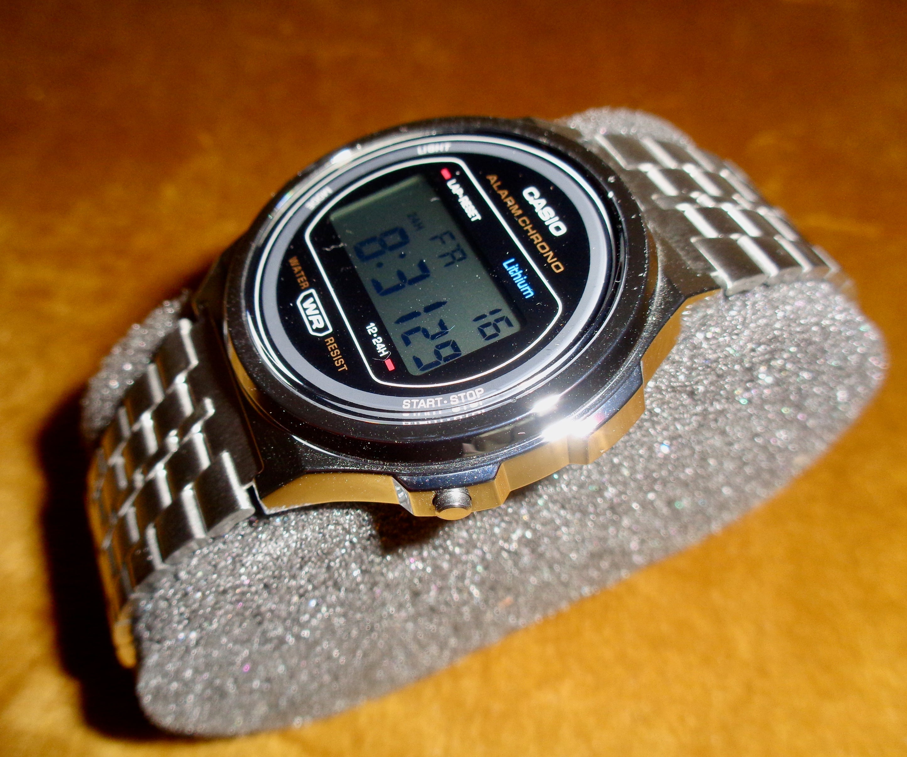 Casio Vintage Alarm Chronograph Watch A171WE-1AEF Model Number 596 127 ...