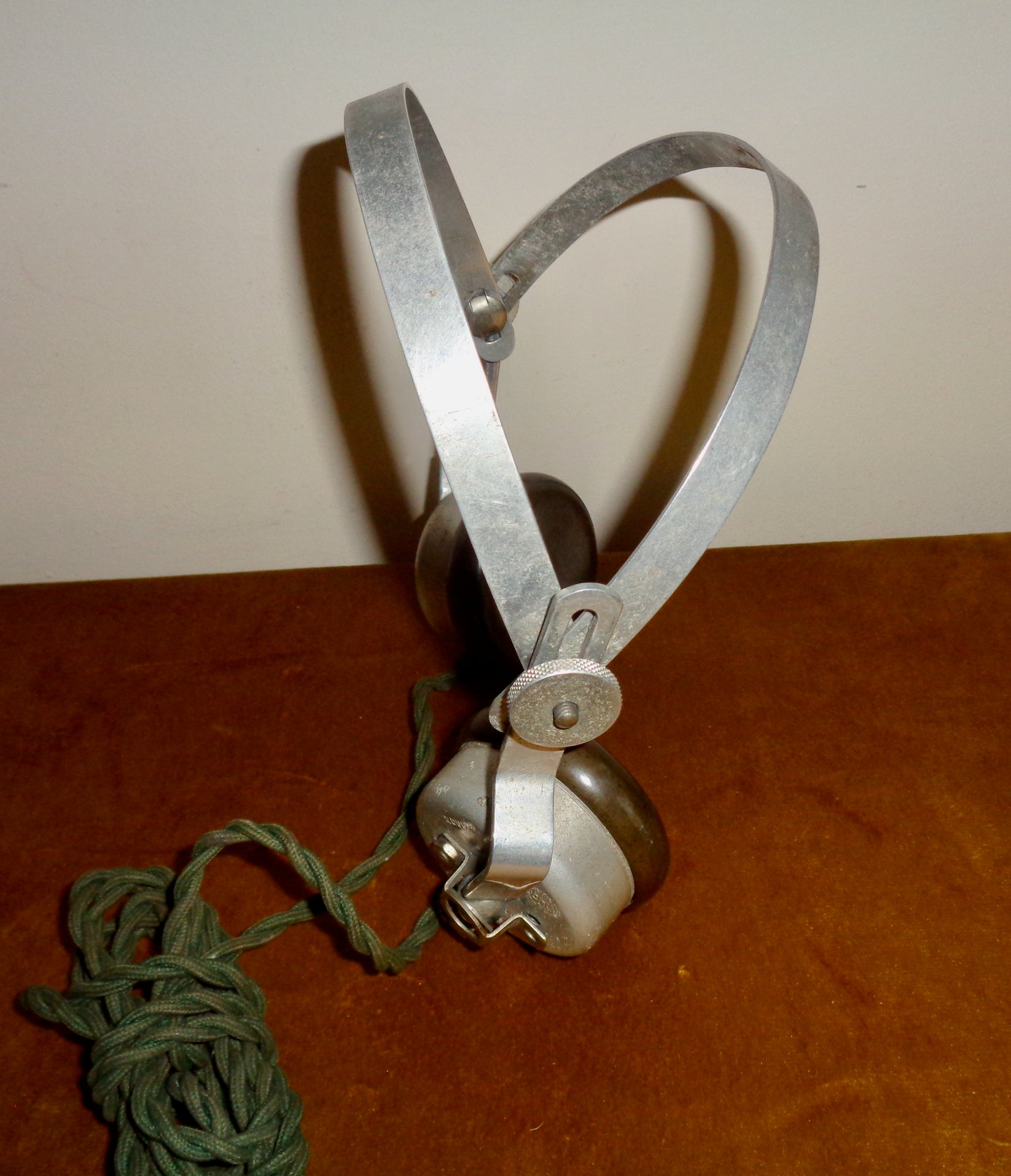 Vintage Boxed Ericsson Type 717 2000 Ohm Headphones Made From Aluminiu ...