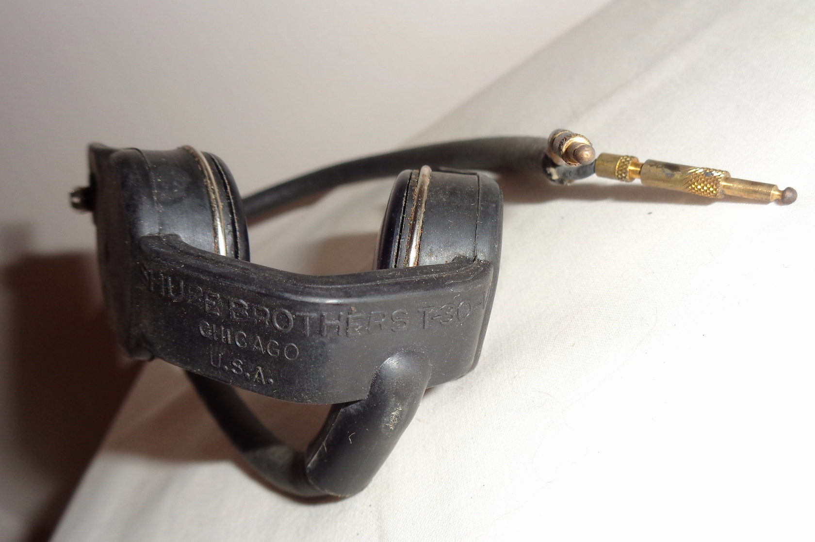 WW2 US Army Signal Corps Throat Microphone T-30-V SC6149A – Mullard ...