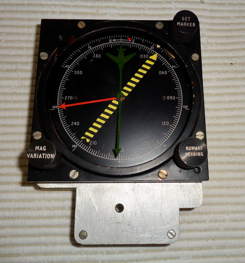 Vintage Aircraft Flight Combination Instrument Meter – Mullard Antiques ...