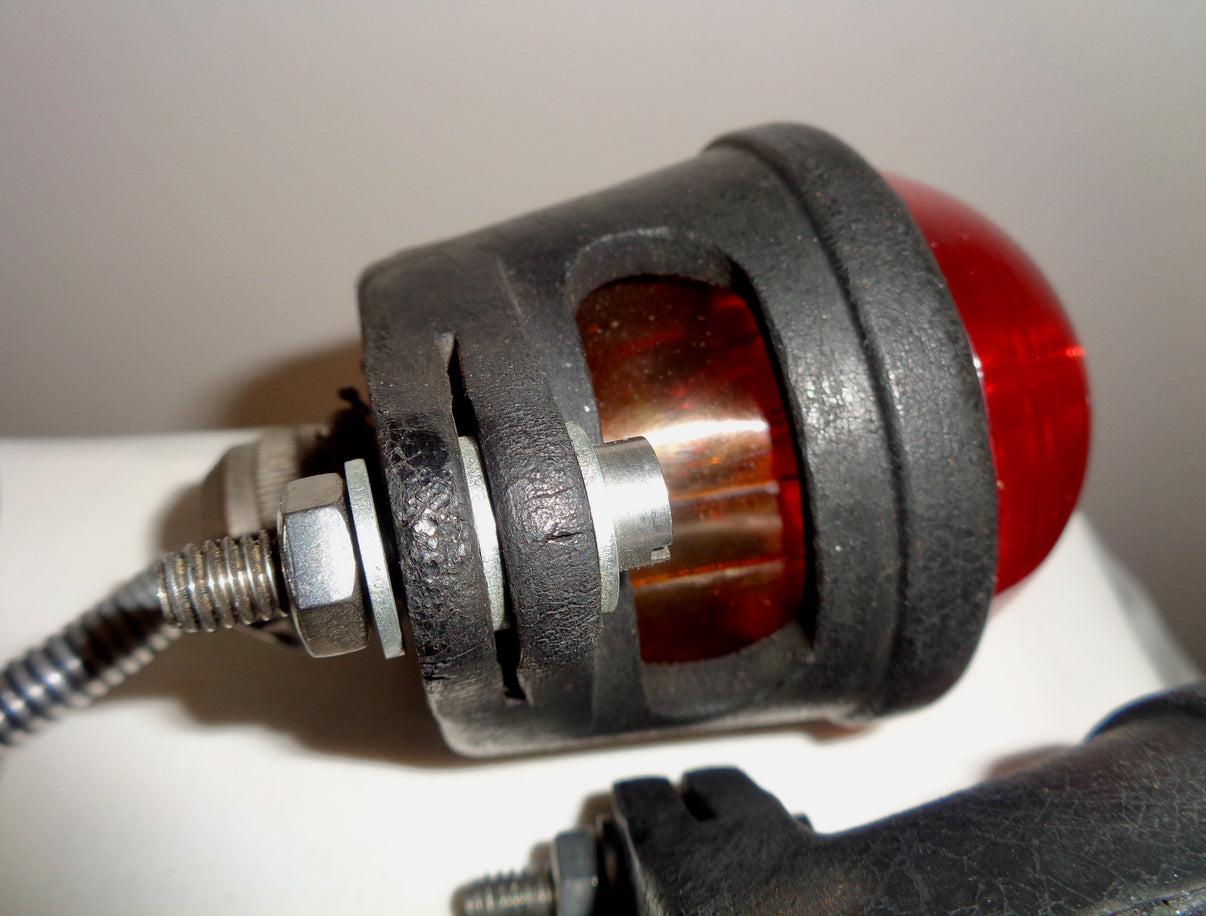 Pair Of Vintage Car Rubbolite Rear Lamps Model 25 – Mullard Antiques ...