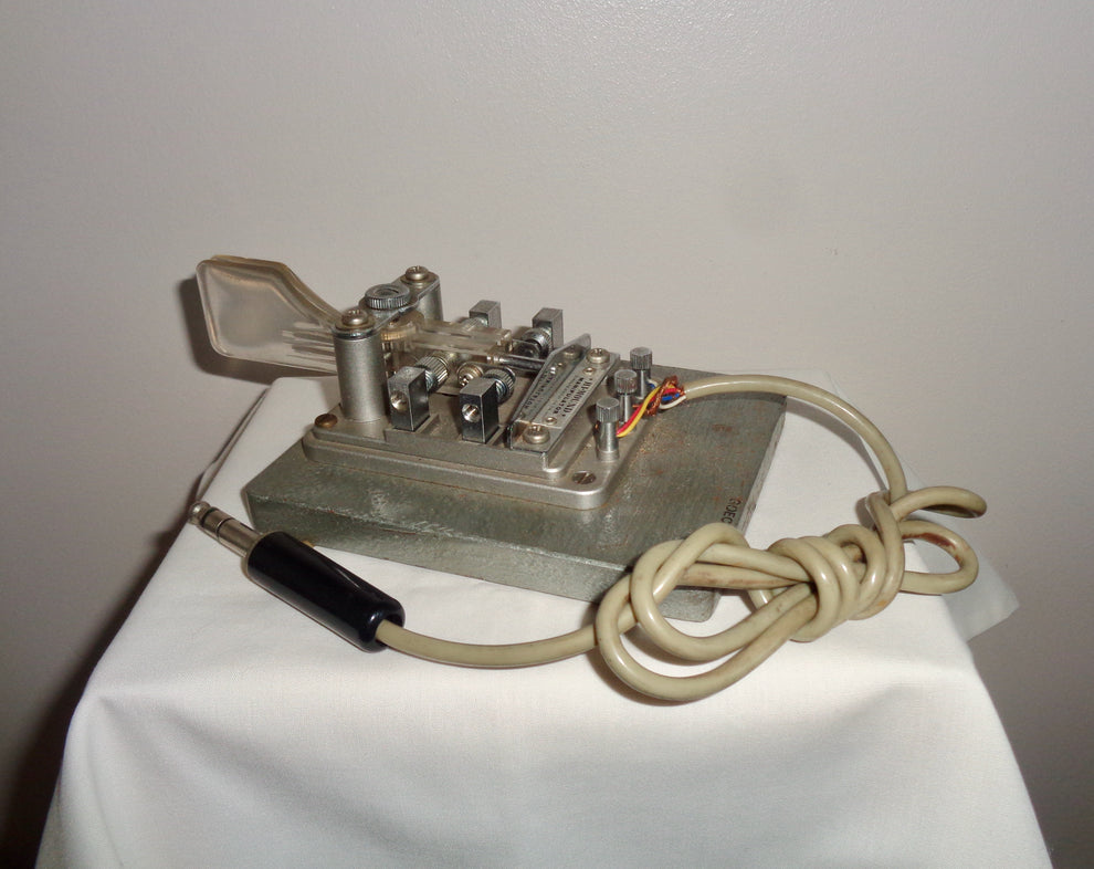 Vintage Hi-Mound Manipulator MK-703 Bug/Dual Paddle/Iambic Morse Key ...