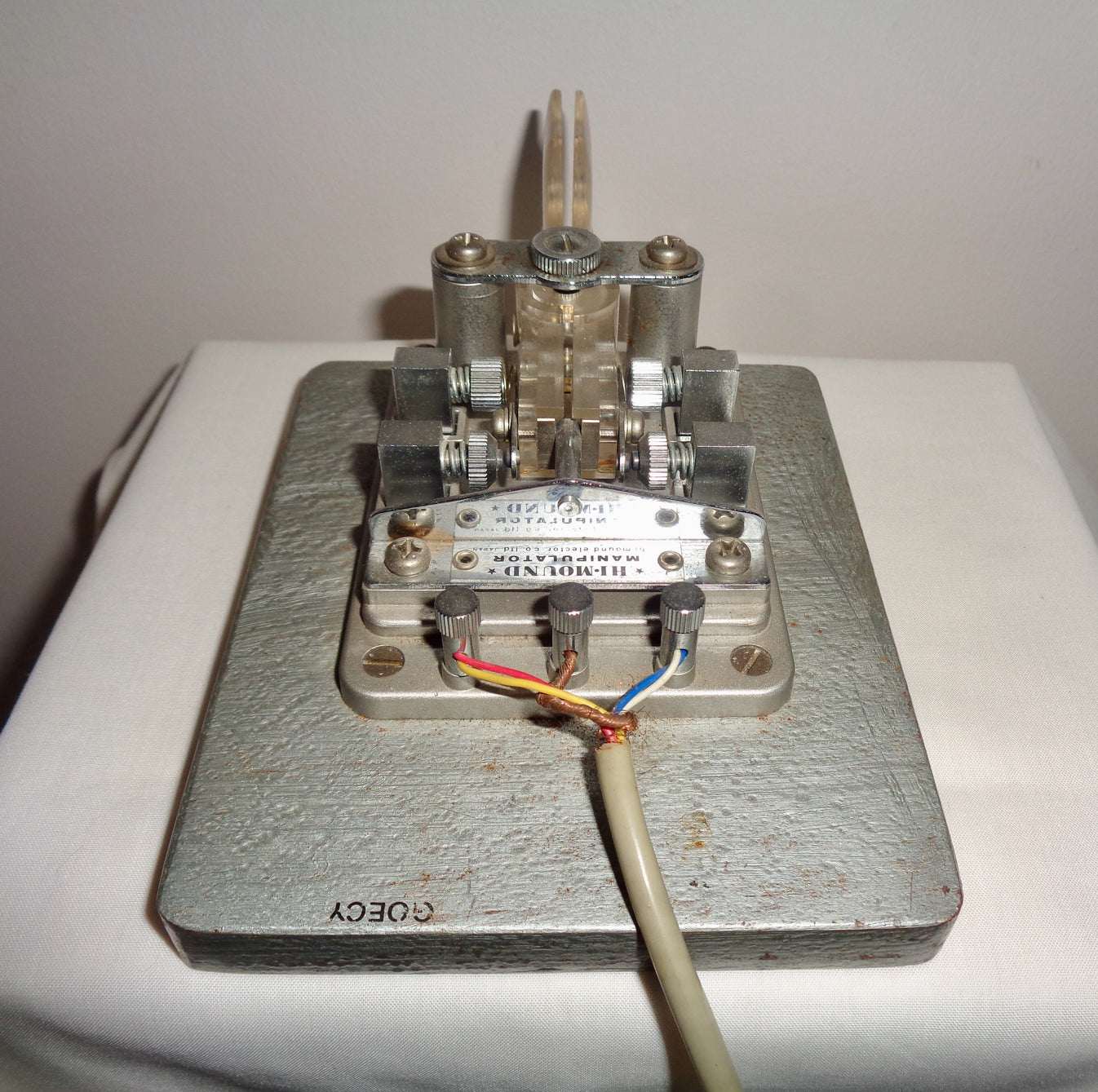 Vintage Hi-Mound Manipulator MK-703 Bug/Dual Paddle/Iambic Morse Key ...