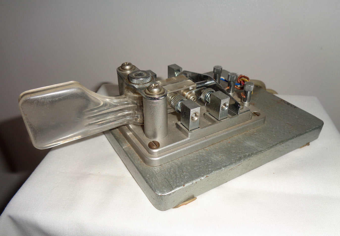Vintage Hi-Mound Manipulator MK-703 Bug/Dual Paddle/Iambic Morse Key ...