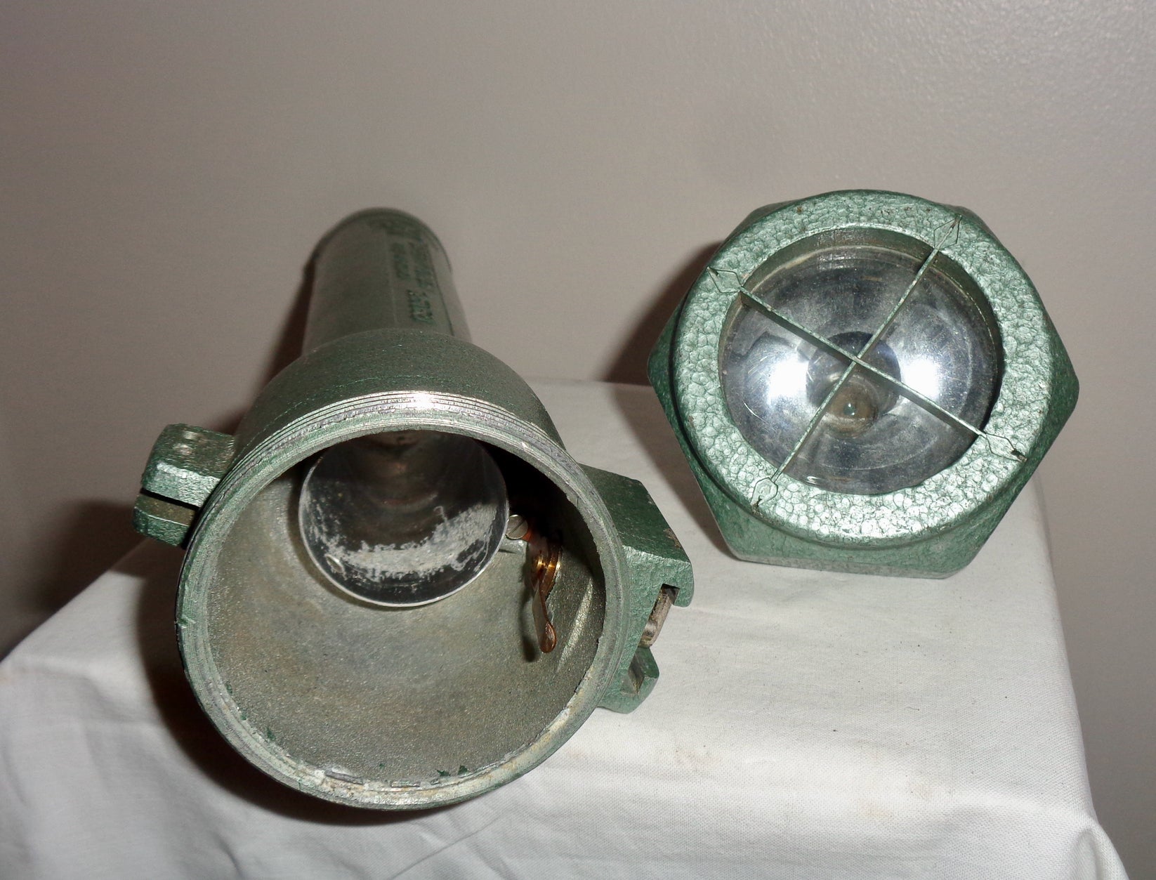 Vintage Miner's Safety Torch By Shimwell Alexander SA6060 Under GEC Li ...