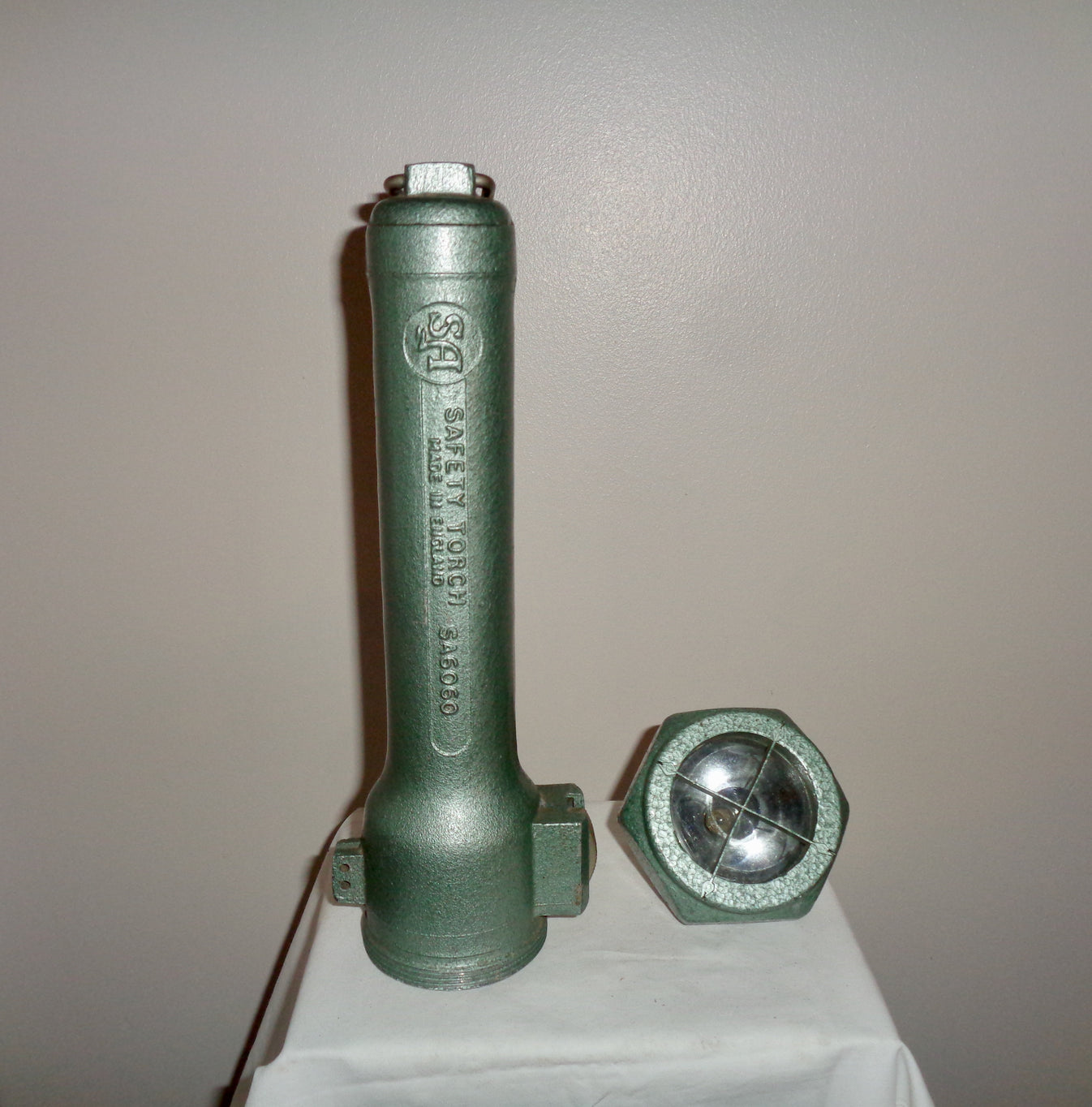 Vintage Miner's Safety Torch By Shimwell Alexander SA6060 Under GEC Li ...