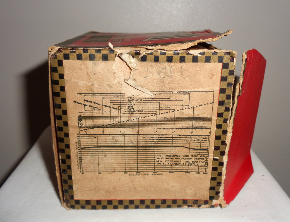 1920s Ferranti AF5 Large Audio Frequency Transformer – Mullard Antiques ...