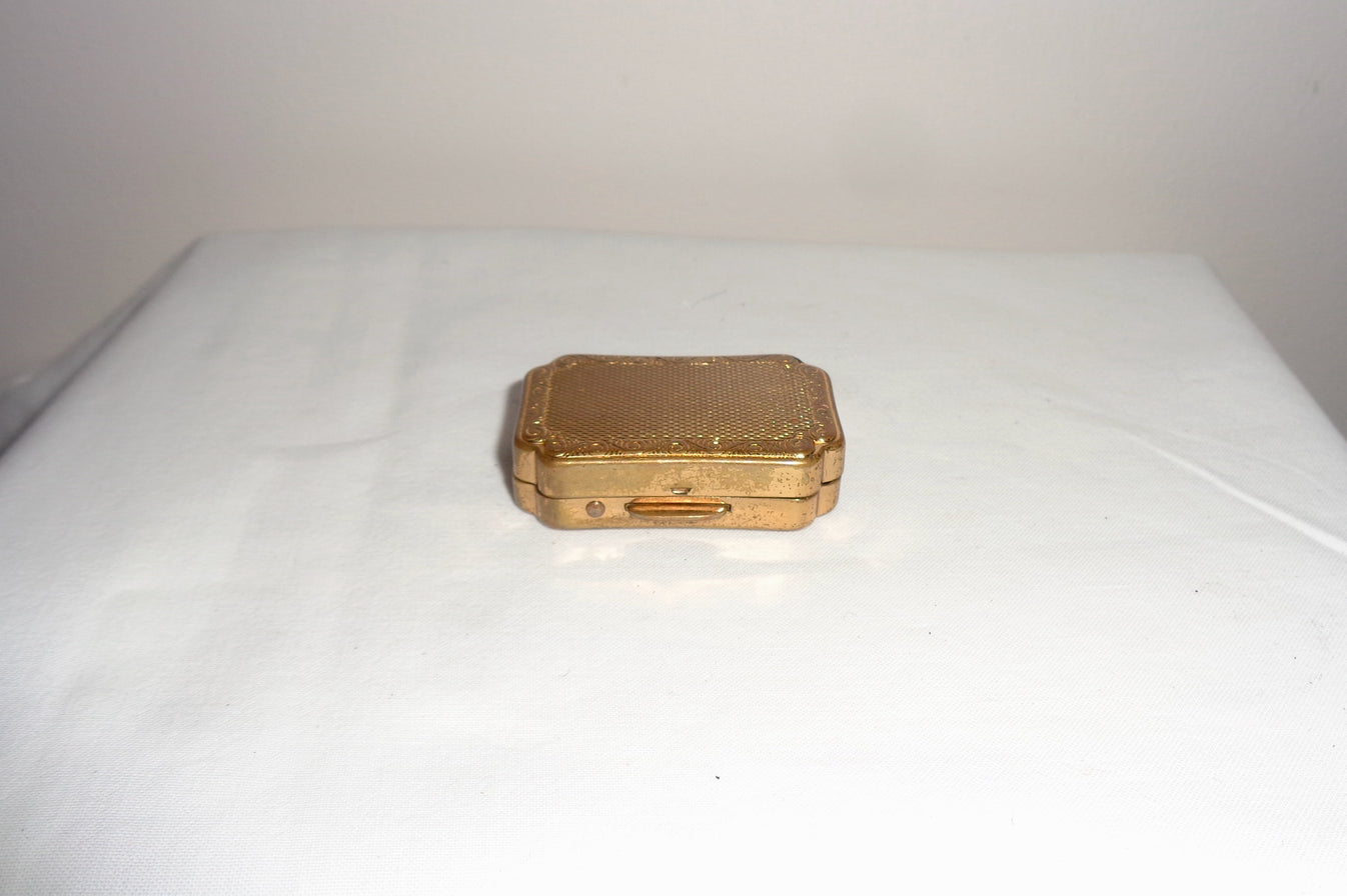 Vintage Stratton of London Gold Tone Pill Box – Mullard Antiques and ...