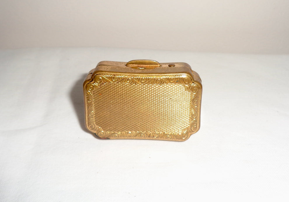 Vintage Stratton of London Gold Tone Pill Box – Mullard Antiques and ...