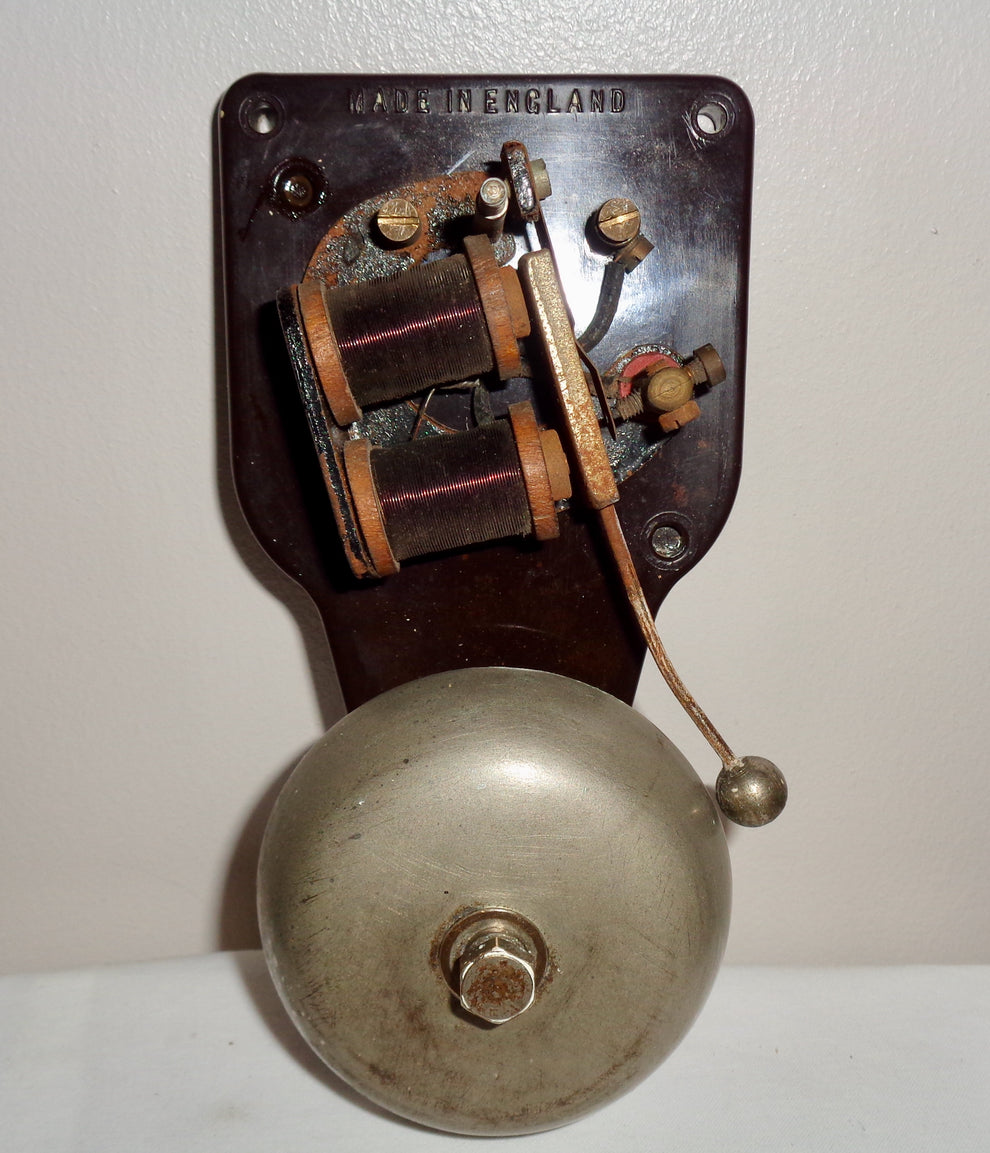 Vintage Working GEC Electric Butler Alarm Internal Door Bell – Mullard ...