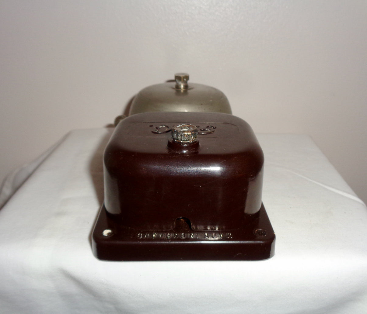 Vintage Working GEC Electric Butler Alarm Internal Door Bell – Mullard ...