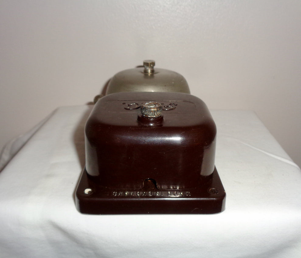 Vintage Working GEC Electric Butler Alarm Internal Door Bell – Mullard ...