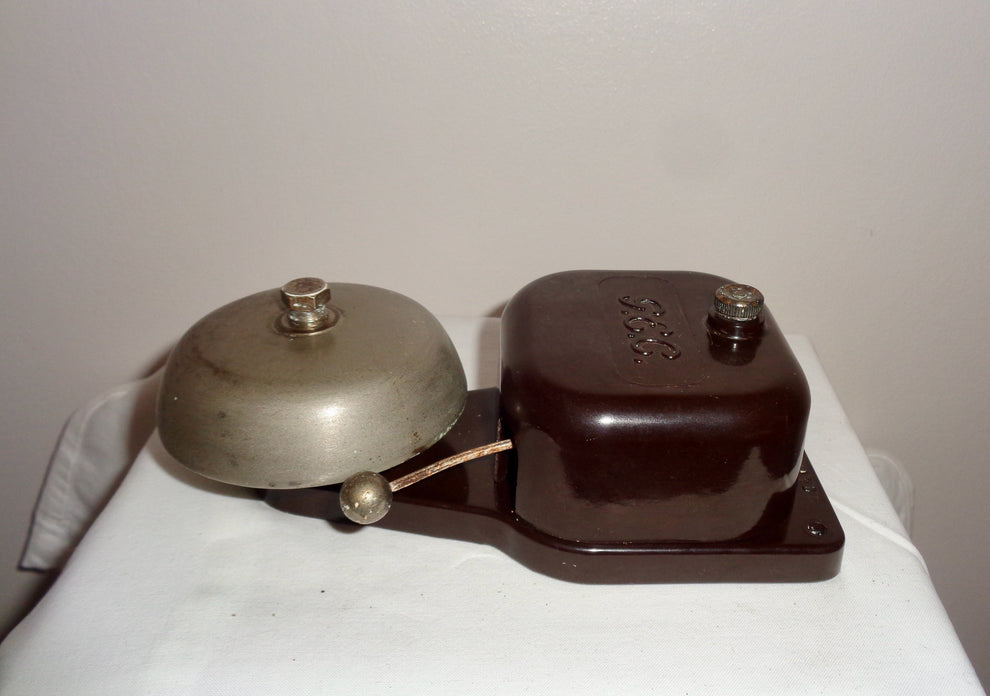 Vintage Working GEC Electric Butler Alarm Internal Door Bell – Mullard ...