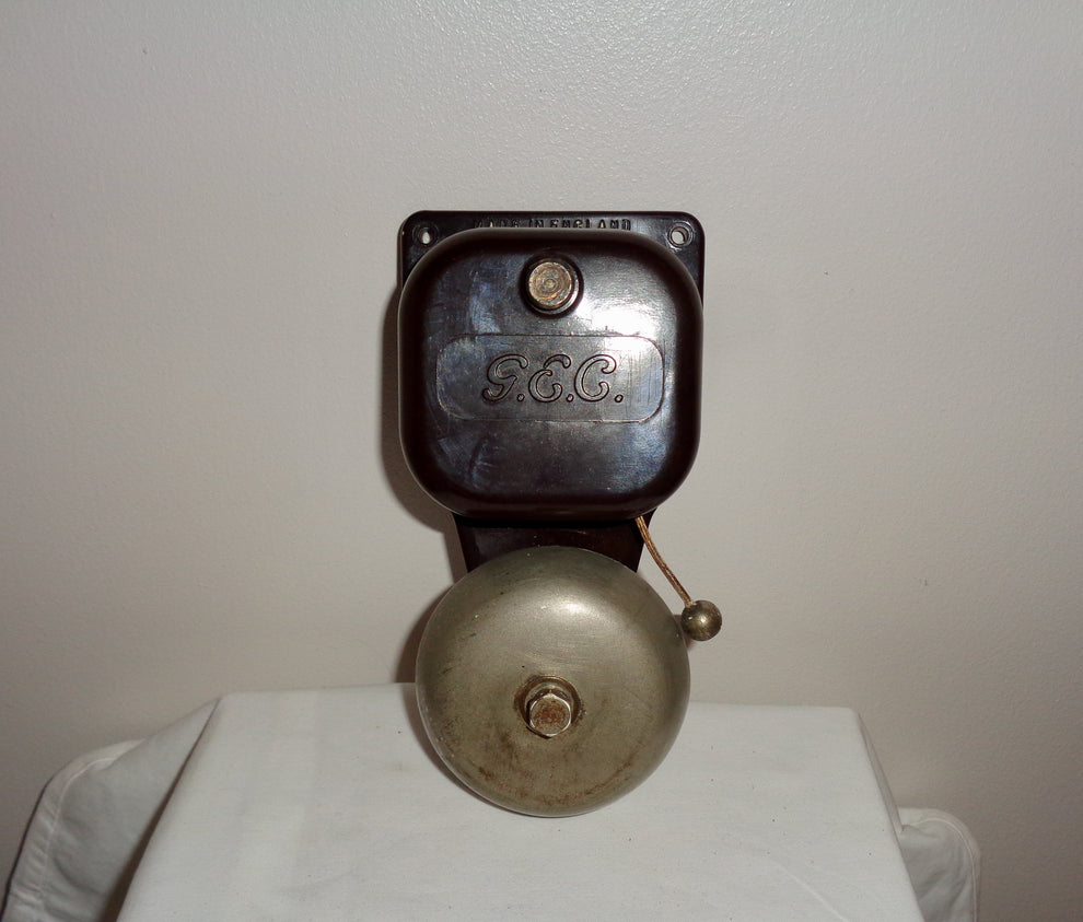 Vintage Working GEC Electric Butler Alarm Internal Door Bell – Mullard ...