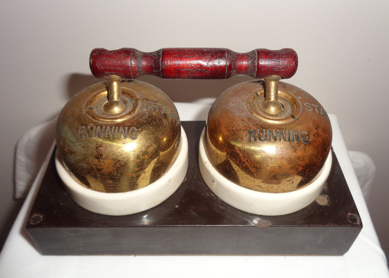 Vintage Aircraft Twin Magneto/Accumulator Switch Type 49 Air Ministry ...