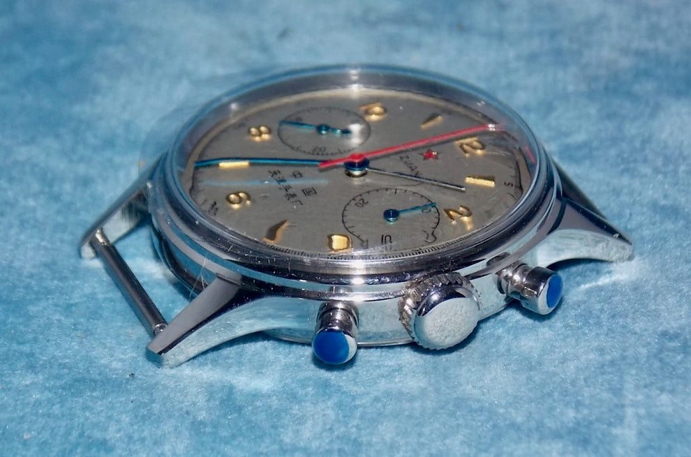 Seagull 1963 Pilot Chronograph Watch Zuan ST19 Movement Reissue ...