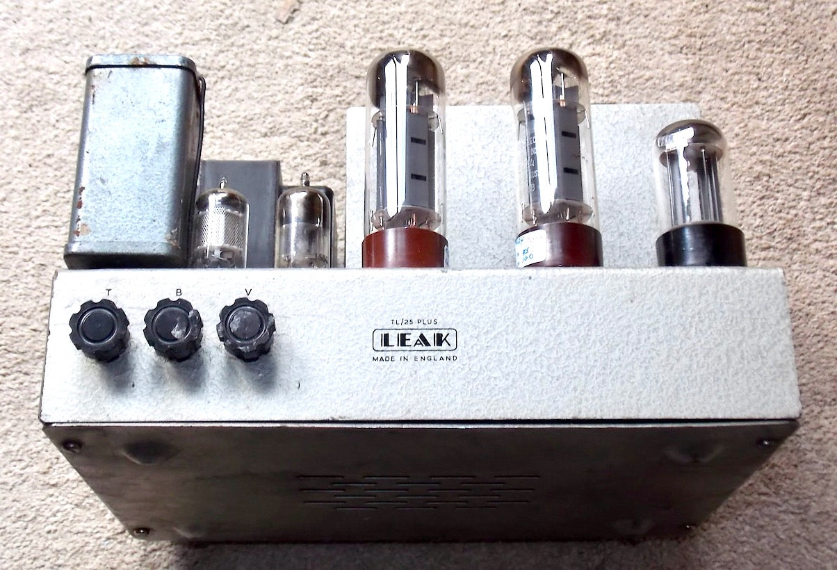 Leak TL25+ / TL25 Plus EX BBC Mono Valve Amplifier With Valves For Res ...