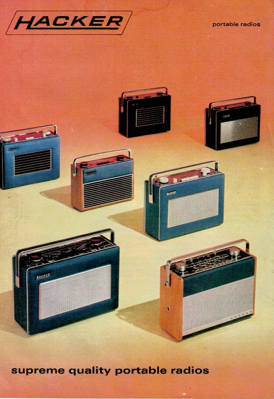 1970s Hacker Radio Technical Booklet – Mullard Antiques and Collectibles