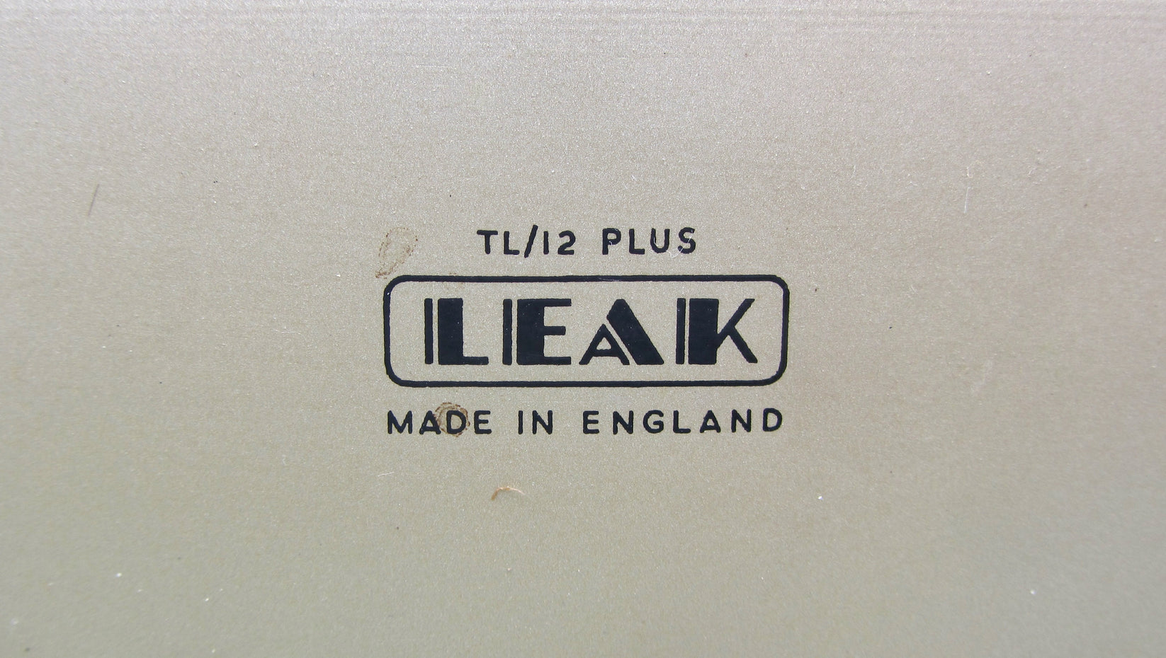 Leak TL12+ / TL12 Plus Mono Valve Amplifier With Mullard Valves For Re ...