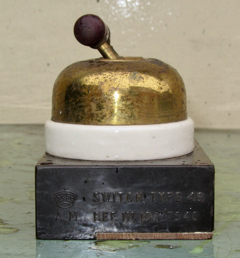 Vintage Aircraft Twin Magneto/Accumulator Switch Type 49 Air Ministry ...