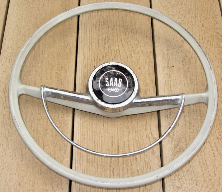 Classic Saab 96 / 96 Sport / 96 Bullnose / 93b Steering Wheel – Mullard ...