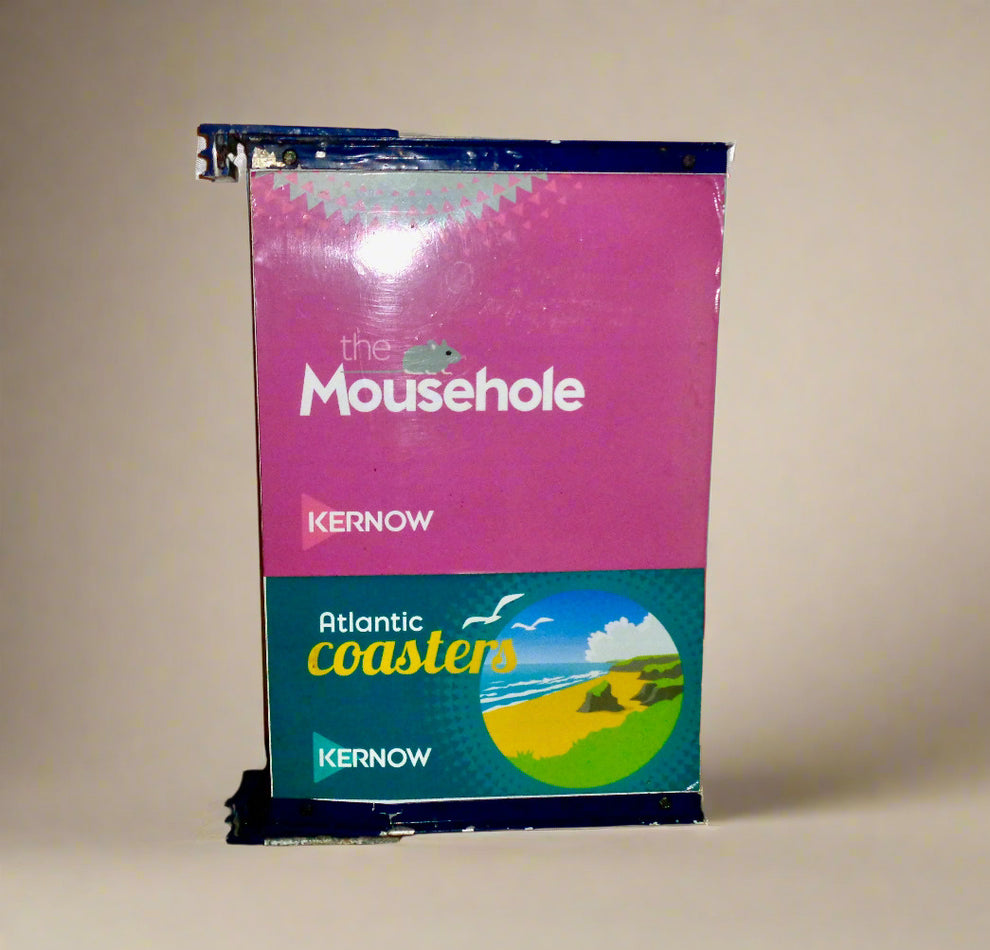 Mousehole Kernow Atlantic Coasters Double Sided Bus Stop Sign – Mullard ...