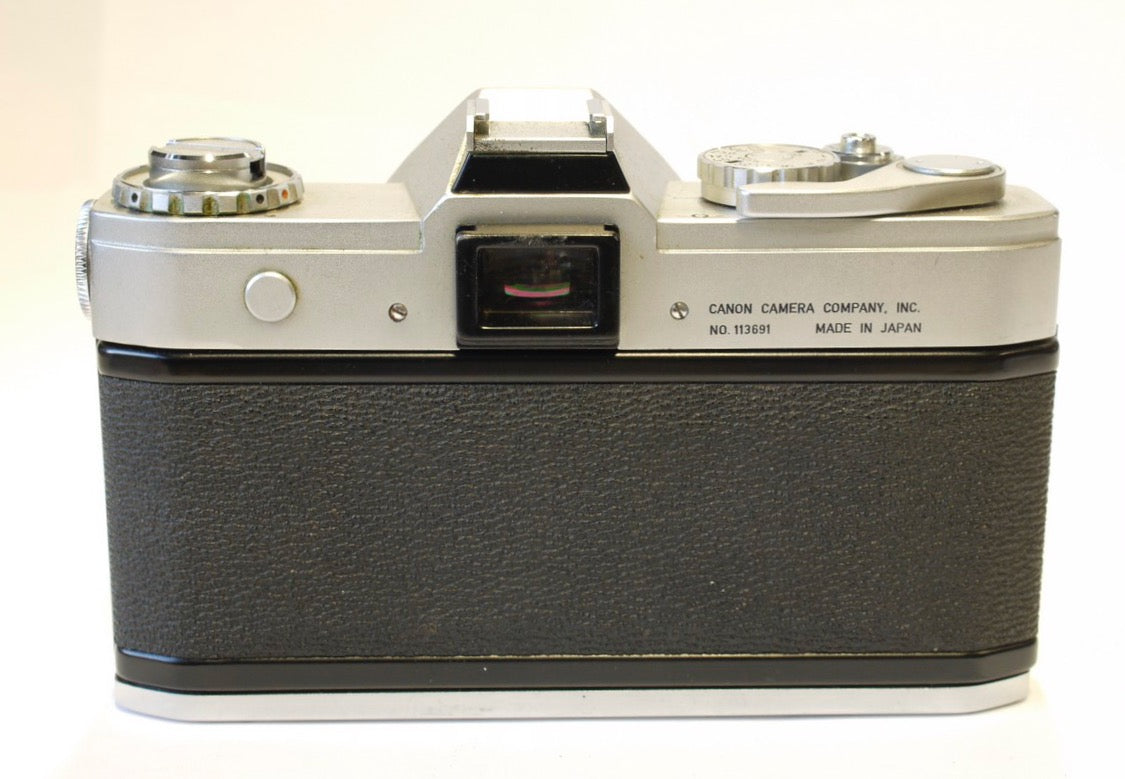 1960s Canon Pellix 35mm SLR Camera No.113691 With 50mm 1:1.4 Lens And ...