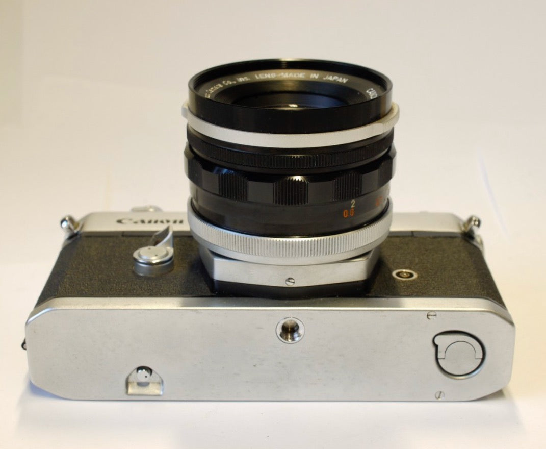 1960s Canon Pellix 35mm SLR Camera No.113691 With 50mm 1:1.4 Lens And ...