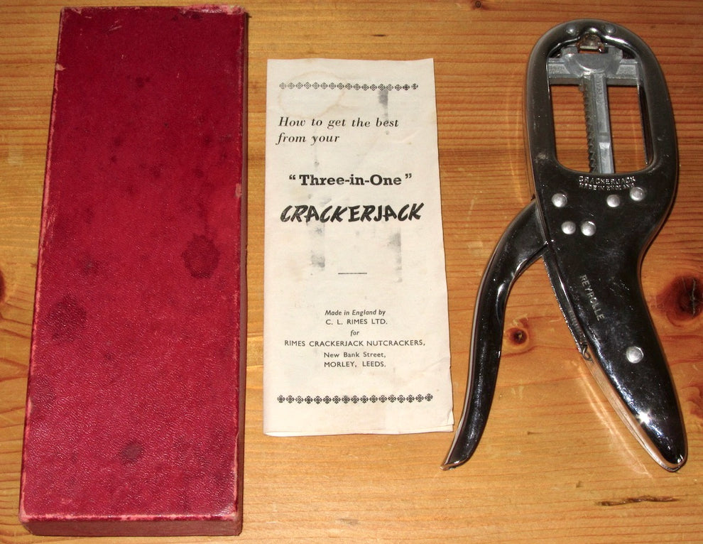 Vintage Chrome Rimes Crackerjack Three-in-One Nutcrackers – Mullard ...