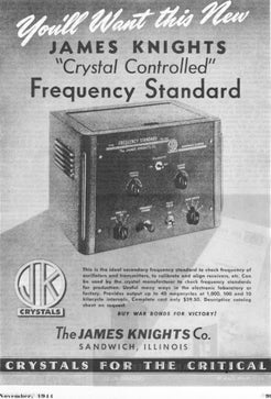 1940s The James Knight Company Frequency Standard FS344 In Need Of Res ...