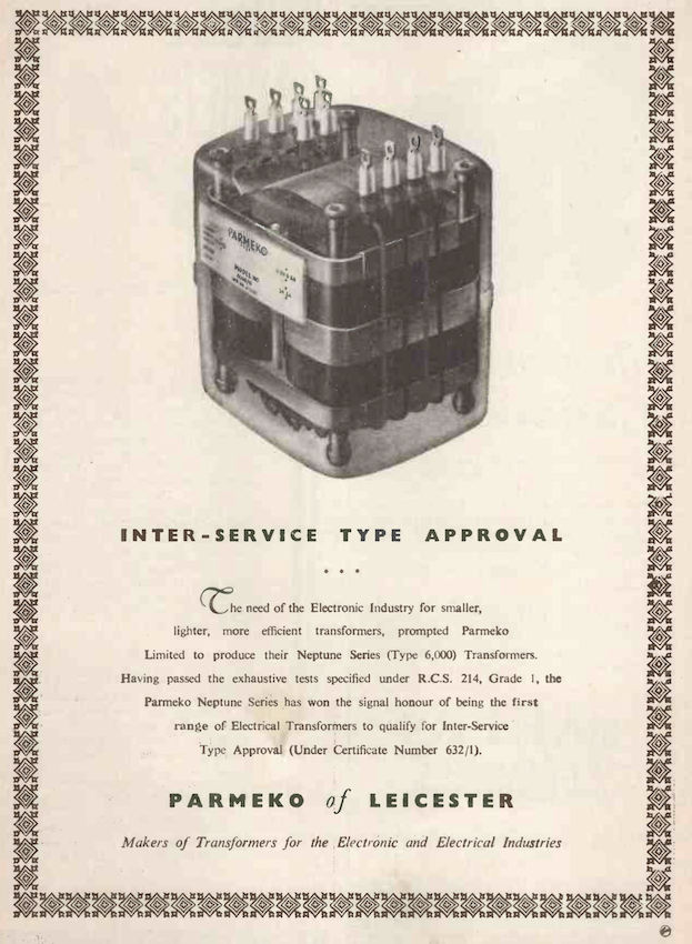 Vintage Parmeko Neptune Oil Filled Choke Model 6000/45 10H @120mA ...