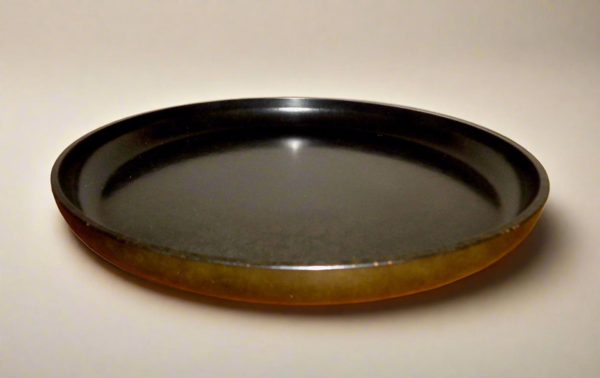 Vintage 12 Inch Circular Brown Bakelite Drinks Tray – Mullard Antiques ...