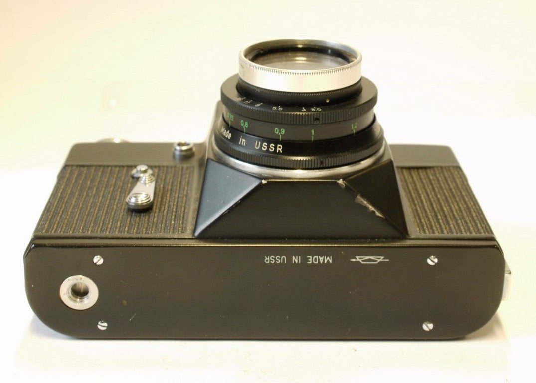 Vintage Zenit B 35mm SLR Film Camera With Industar 50-2 f3.5/50 Lens a ...