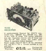 WW2 R1155A RAF Receiver 10D/820 As Used In The Lancaster And Halifax ...